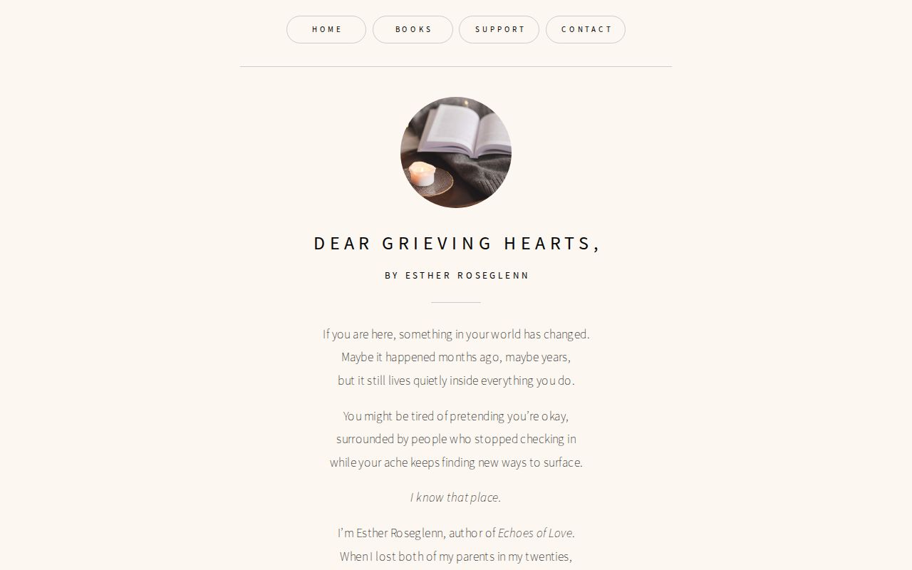 dear grieving hearts